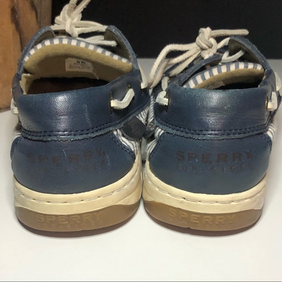 Sperry | Shoes | Vintage 200s Sperry Navy White Striped Boat Shoes ...